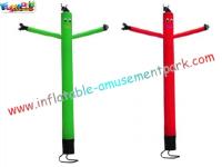 China Promotional Red Green Inflatable Air Dancer Fan Tube 4-8m High Advertising for sale