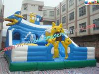 China Commercial Grade 10x8x5 Meter PVC Inflatable Amusement Park with CE/UL Blower and 1-Year Warranty for sale