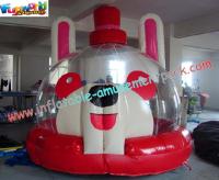 China 3M Diameter Inflatable Bouncy Castle Commercial Grade 0.55mm PVC Tarpaulin for Rent Resale for sale