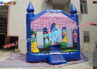 China Princess Commercial Bouncy Castles for sale
