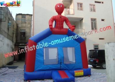 China Commercial Inflatable Spiderman Bouncy Castle 4.5m Durable PVC Tarpaulin for Rent Resale for sale