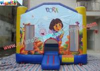 China Commercial Inflatable Bouncy Castle 4m x 4m Kids Outdoor Moonwalk Jumping Castle for Hire for sale