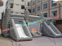 China Kids Commercial Inflatable Bouncer Slide , Outside Magic Castle for sale