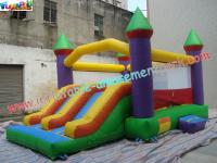 China Commercial Inflatable Bouncer Slide Rocket Theme Castle Combo 6.2m x 4.6m x 3.5m for sale