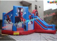 China Spiderman Inflatable Bouncer Slide Combo 6.2x5x4.5 Meters with 0.55mm PVC Material for Outdoor Kids Parties for sale