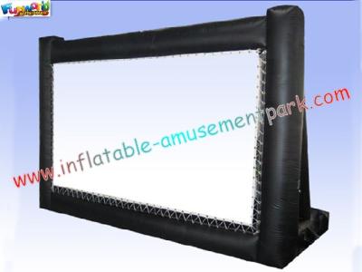 China 9.5x7 Meter Tabletop Inflatable Outdoor Movie Screen with 0.55mm PVC Material and CE/UL Blower for sale