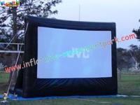 China Commercial Grade 0.55mm Inflatable Movie Theater Screen - 4.5x4 Meter Size with CE/UL Blower for sale