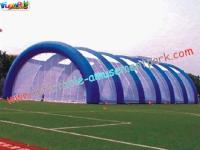 China 16x8x4 Meter Inflatable Party Tent with CE/UL Blower - Customizable PVC Outdoor Event Shelter for sale