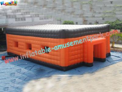 China Cube Inflatable Party Tent 20L x 10W x 5H Meter Outdoor Exhibition Event Tent for sale