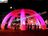 China 3 Meter Inflatable Lighting Decoration Arch with LED Changing Lights for Parties and Events - 5KG Weight for sale