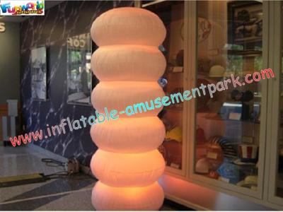 China 3 Meter PVC Coated Nylon LED Inflatable Lighting Decoration with 5KG Weight for Advertising Displays for sale