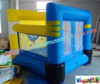 China OEM Mini Inflatable Bouncy Castle 2x2x1.8m for Kids Commercial Grade for sale