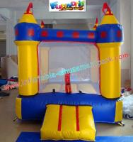 China Commercial Grade PVC Inflatable Bounce House Mini Castle - 3x2.3x2.2 Meter Size with 25KG Weight for sale