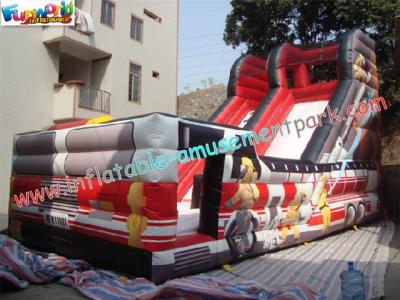 China Commercial Inflatable Slide 10x5x7 Meters with 0.55mm PVC Tarpaulin for Outdoor Kids Play for sale