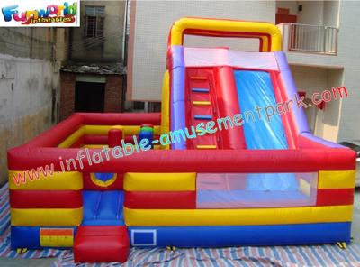 China Commercial Inflatable Slide 7.5x7x5.2m Outdoor Bounce Slide for Kids with ODM Custom for sale