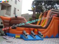 China Commercial Grade PVC Tarpaulin Inflatable Slide 8m x 4m for Rent and Resale for sale