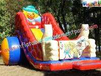 China Commercial Inflatable Slide 8m x 4m Outdoor Kids Playground Bouncer for Rent for sale