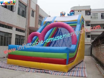 China Commercial Grade 0.55mm PVC Tarpaulin Inflatable Slide 10x6x7.2m for Children for sale