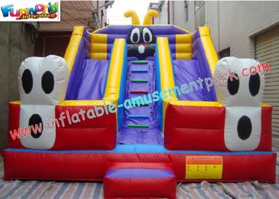 China Commercial Grade PVC Tarpaulin Inflatable Slide Toy 7m x 5m Custom Design for Kids for sale