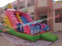 China Customized Outdoor 0.55mm PVC Commercial Inflatable Slide 7x4x5m for Kids for sale