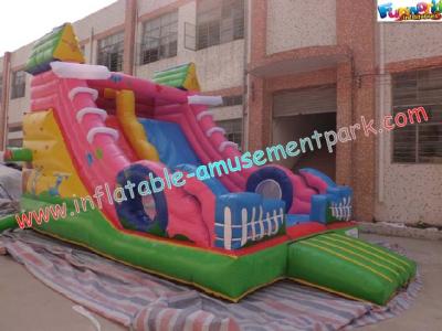 China Customized Outdoor 0.55mm PVC Commercial Inflatable Slide 7x4x5m for Kids for sale