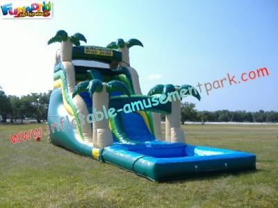 China Commercial Giant Inflatable Water Slide 11m x 4m x 6m for Adults Kids Outdoor Fun for sale
