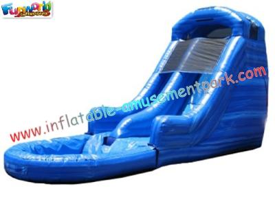 China Commercial 0.55mm PVC Tarpaulin Double Inflatable Water Slide 8x4x5m for Kids for sale