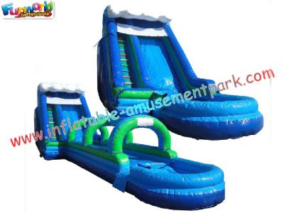 China Commercial Inflatable Water Slide 18m PVC Tarpaulin for Kids Outdoor Backyard Rental for sale
