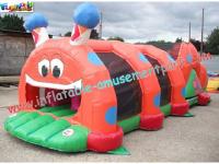 China 12x3x4 Meter Commercial Inflatable Tunnel for Rent | Fire-Retardant PVC Material | 170KG Weight for sale