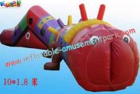 China Commercial Inflatable Obstacle Course 10x1.8x4 Meters with 160KG Capacity for Outdoor Playgrounds for sale