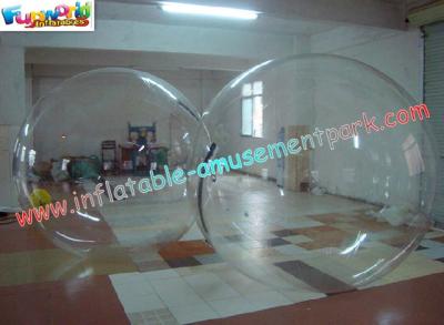China TPU Transparent Inflatable Zorb Water Ball with TIZIP Zipper - 2M Diameter, 14kg Weight for Swimming Pools & Water Parks for sale