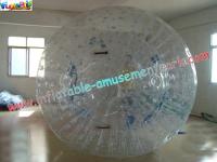 China Inflatable Zorb Ball 2.6m Outer Diameter 1.0mm Thick PVC or TPU for Kids and Adults for sale