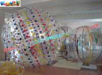 China Inflatable Land Zorb Human Hamster Ball 2.6M Outer Diameter for Snowfield Fun for sale
