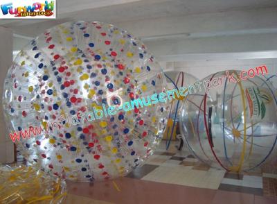 China Inflatable Land Zorb Human Hamster Ball 2.6M Outer Diameter for Snowfield Fun for sale