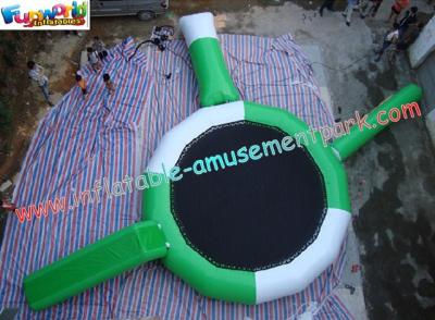 China Commercial Grade Inflatable Water Trampoline Combo with 0.9mm PVC Material - 5M Diameter Trampoline for Kids Water Play for sale