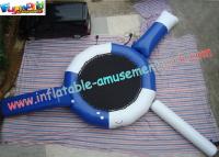 China Commercial Grade 0.9mm PVC Inflatable Water Trampoline - 5M Diameter with 120kg Weight for Amusement Parks for sale