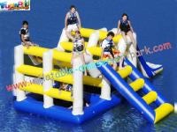China Kids Child Inflatable Water Sports Toy 0.9mm PVC Tarpaulin 2.8x2.8m Custom Logo for sale