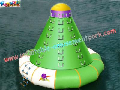 China Commercial Grade PVC Tarpaulin Inflatable Climbing Wall 3.8x3.8x4m for Kids Water Toys for sale