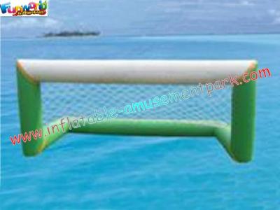 China 0.9mm PVC Tarpaulin Inflatable Water Goal 4.3x2.8x1.8m Customizable for sale