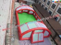 China Commercial Grade Inflatable Sports Games 16x8x4m 0.55mm PVC Tarpaulin OEM ODM for sale