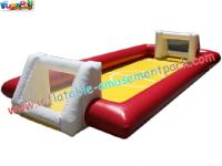 China Inflatable Football Sports Games 14x7x1.8m Durable PVC Tarpaulin for Commercial Rental for sale