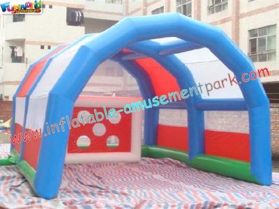 China Commercial Grade PVC Tarpaulin Inflatable Football Game 6x4x4 Meter for Rent for sale