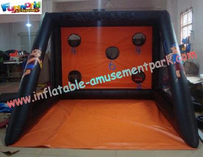 China Customized 0.55mm PVC Tarpaulin Inflatable Shoot Sports Game 3x3x1.8m for Home for sale
