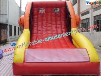 China Commercial Grade 0.55mm PVC Tarpaulin Inflatable Sports Games 6x4x4m for sale