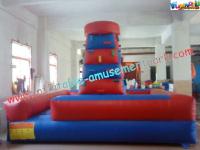 China Rental Durable Inflatable Sports Climb 4x4x3m PVC Tarpaulin Fire Retardant Waterproof for sale