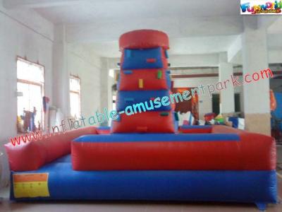 China Rental Durable Inflatable Sports Climb 4x4x3m PVC Tarpaulin Fire Retardant Waterproof for sale