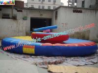 China Commercial Grade 0.55mm PVC Tarpaulin Inflatable Fighting Sports Games 6M Diameter for Rent for sale