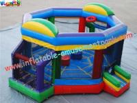 China Outdoor Durable Inflatable Sports Games 0.55mm PVC Tarpaulin 5x5x2.5m for sale