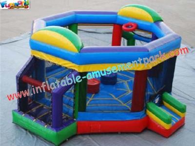 China Outdoor Durable Inflatable Sports Games 0.55mm PVC Tarpaulin 5x5x2.5m for sale