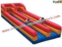 China Customized Commercial Grade 0.55mm PVC Tarpaulin Inflatable Bungee Game 10x3x2.5m for sale